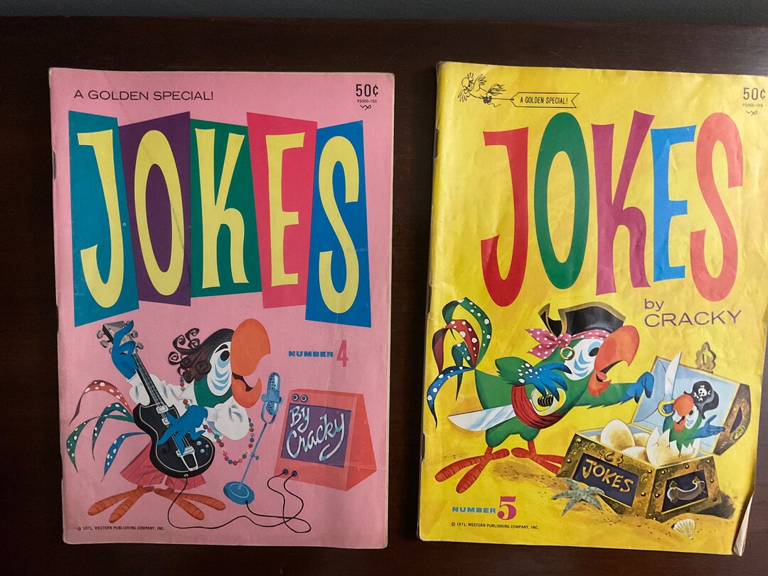 Jokes by Cracky Numbers 4 and 5 - Etsy