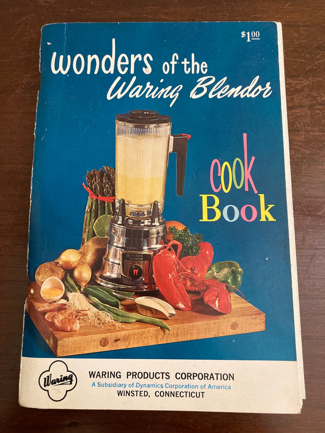 Wonders of the Waring Blender Cook Book 1960-1961 - Etsy