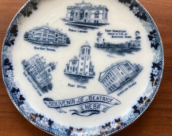 Adams Souvenir Plate - Etsy