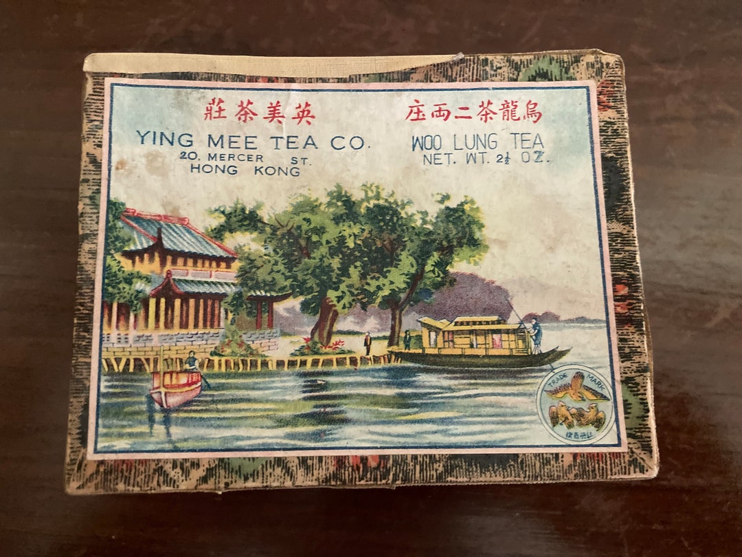 Antique Paper Tea Box, Ying Mee Tea Co. Hong Kong - Etsy