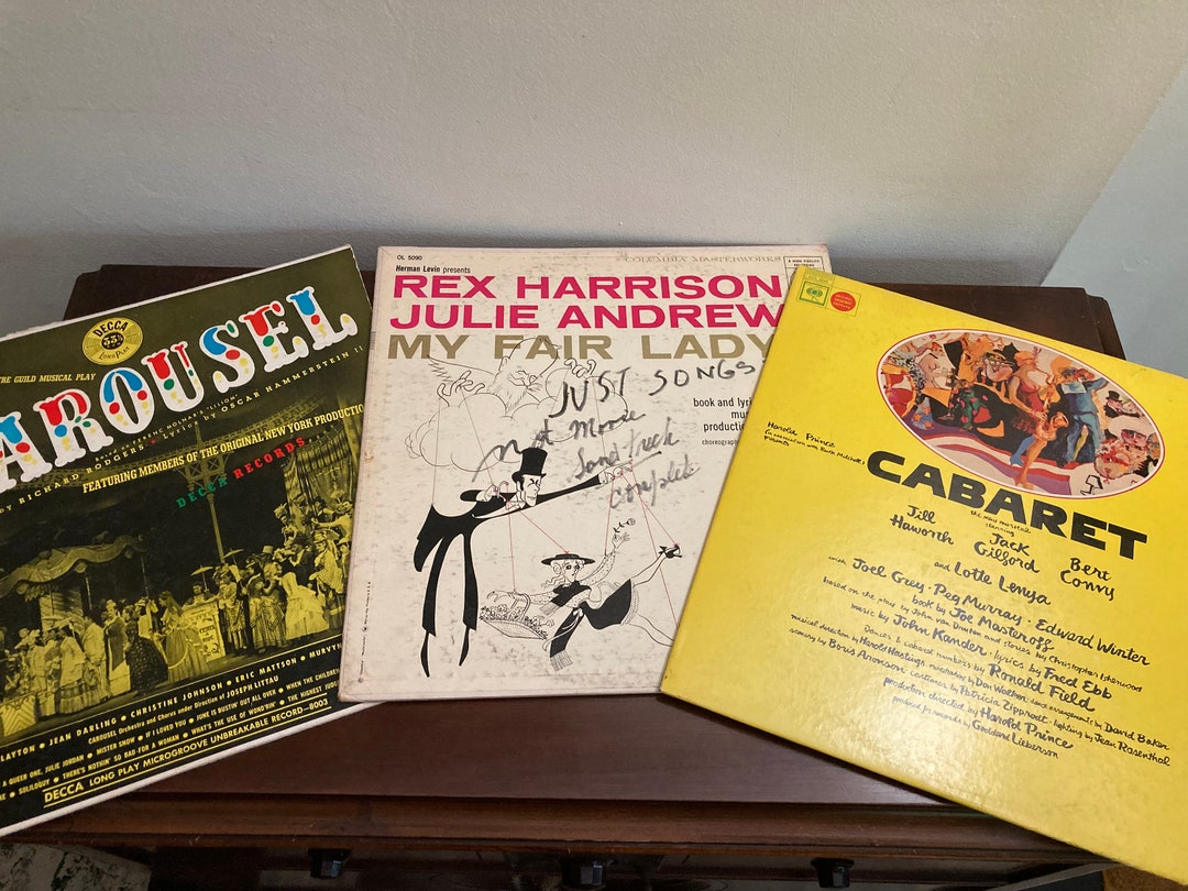 Vintage Broadway Original Cast Recordings, 3 Iconic Shows - Etsy
