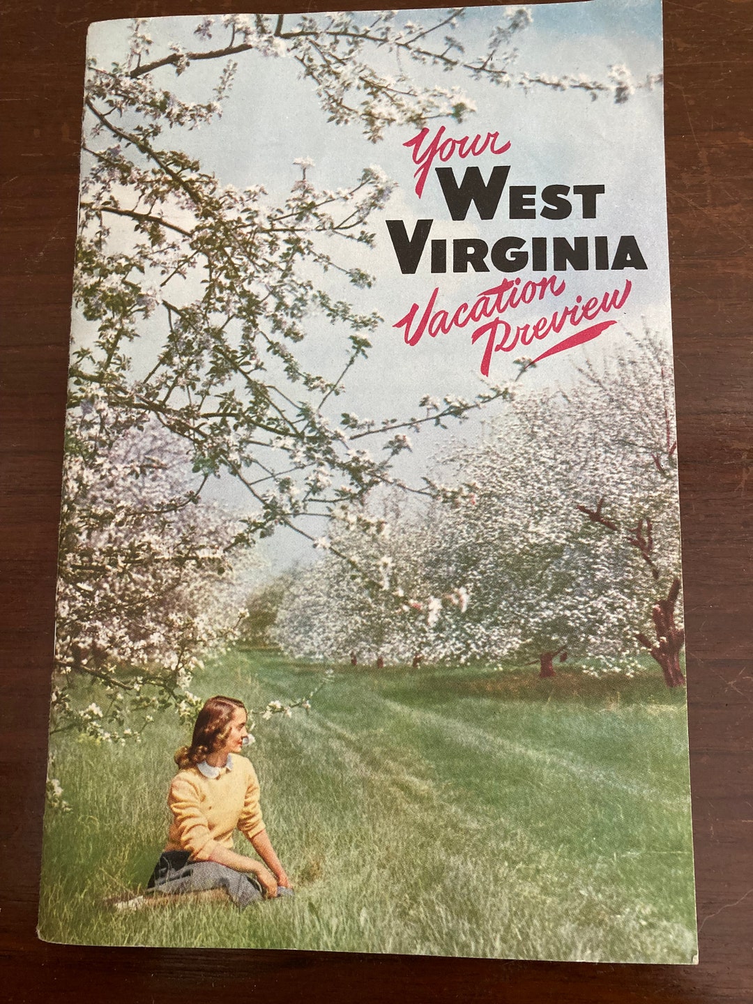 Vintage Travel Brochure” Your West Virginia Vacation Preview” Ca. 1950 ...