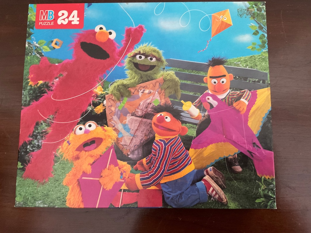 Vintage 1995 Sesame Street 24-piece Puzzle - Unopened - Etsy