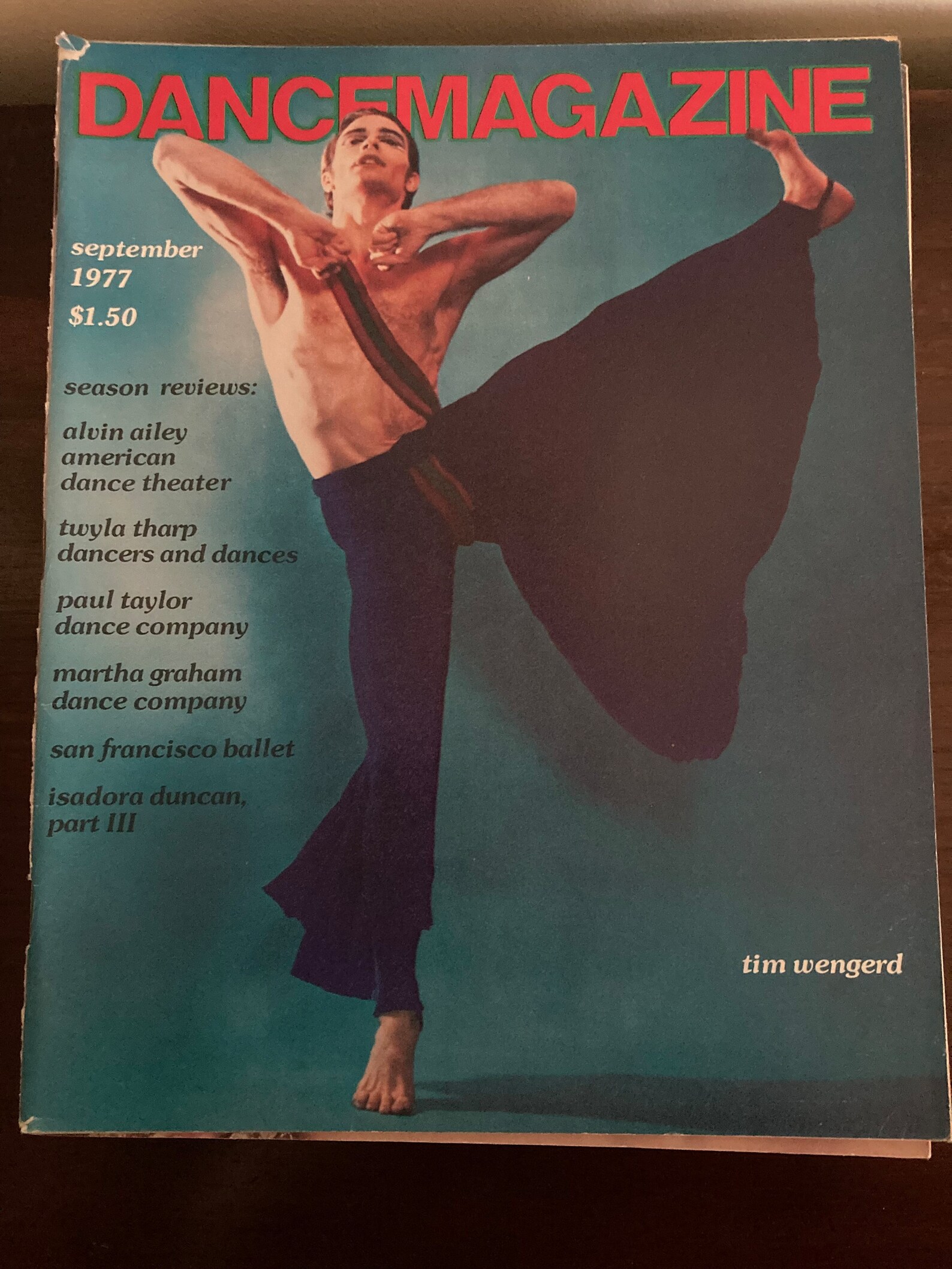 Dance Magazine, 1977 - 6 Issues - Etsy