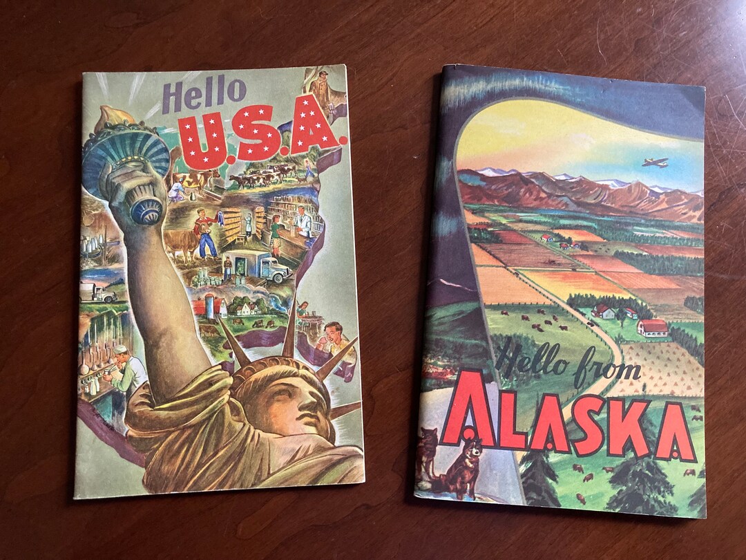 Hello USA, Hello Alaska - Booklets From the National Dairy Council 1956 ...