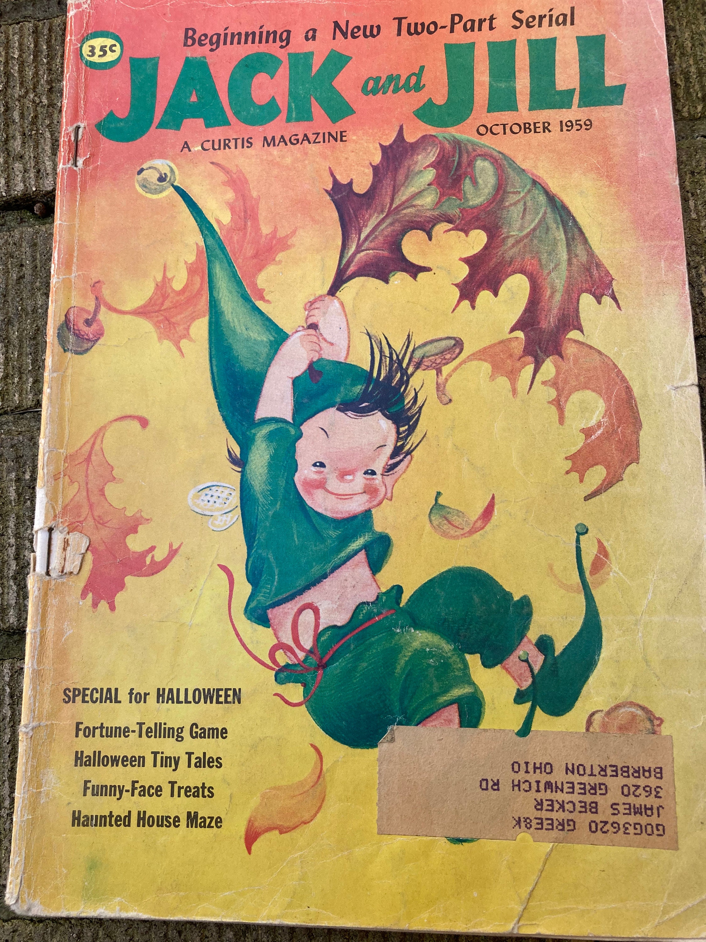 Jack and Jill Magazines From 1959 1960 - Etsy