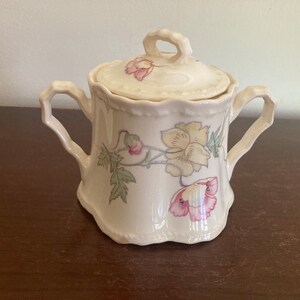 Vintagesugar Bowl, Crooksville China Co., James California Poppy ...