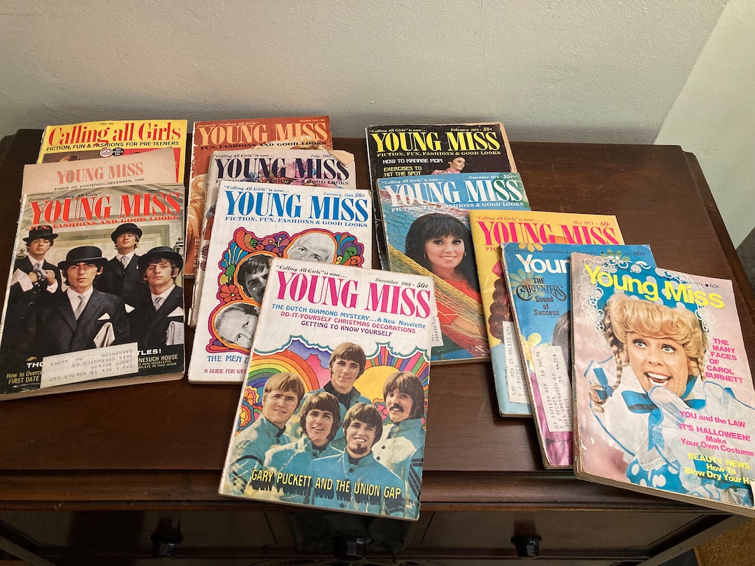 Vintage Teen Magazines 1966-1973: Beatles, Carpenters, Marlo Thomas - Etsy