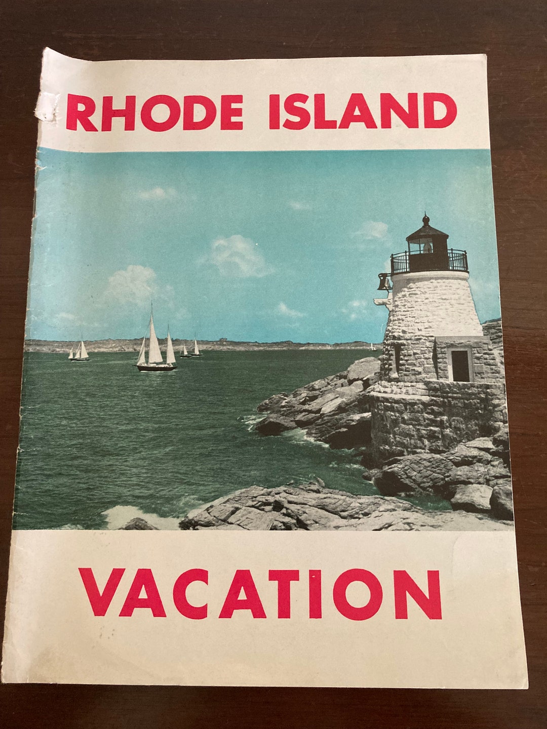 Rhode Island Vacation 1951 With Separate Brochures of Places to Stay ...