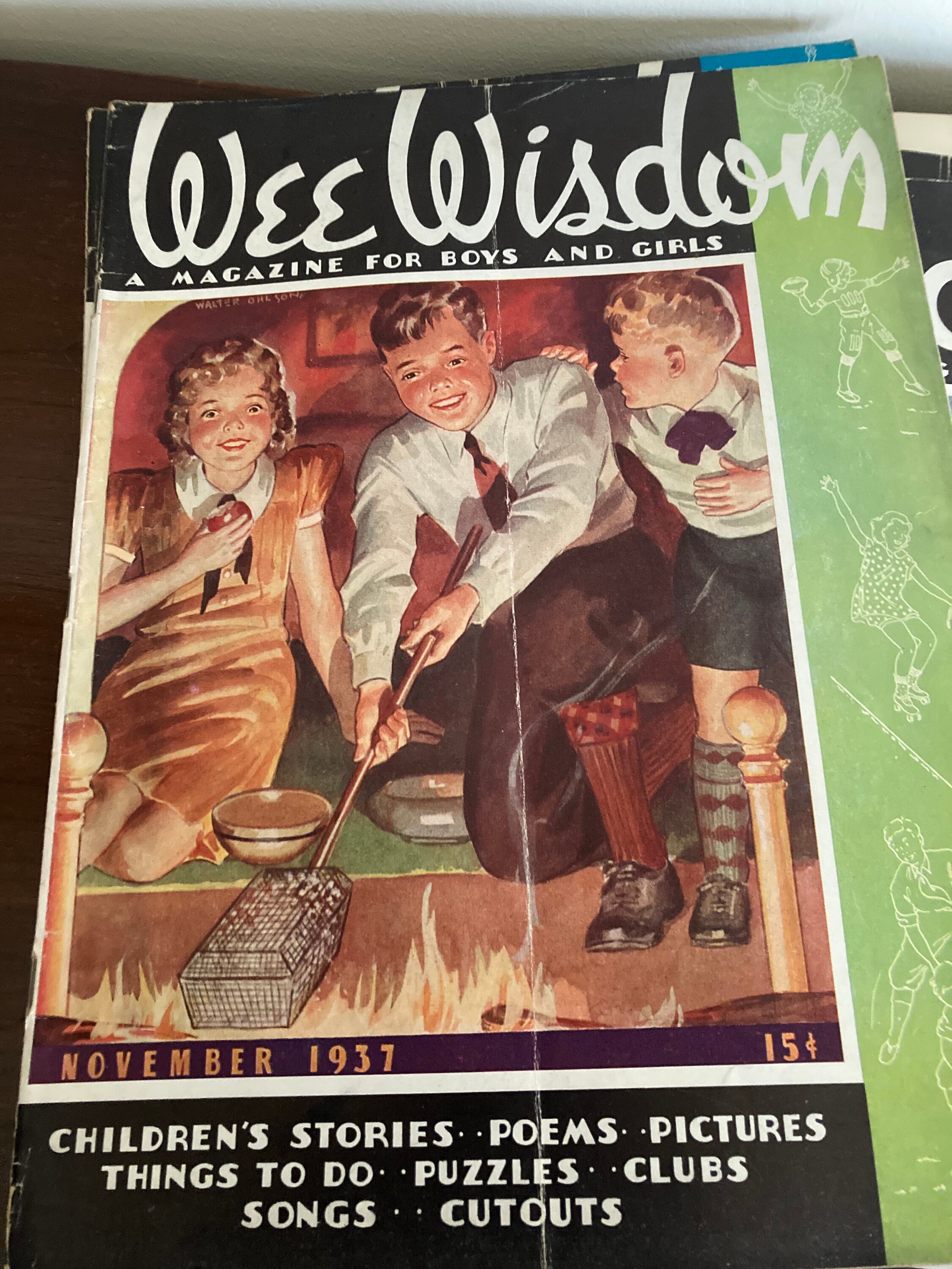 Wee Wisdom Magazines 1937 - Etsy