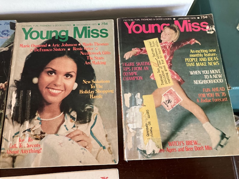 Young Miss Magazines From 1975 and 1976 - Etsy