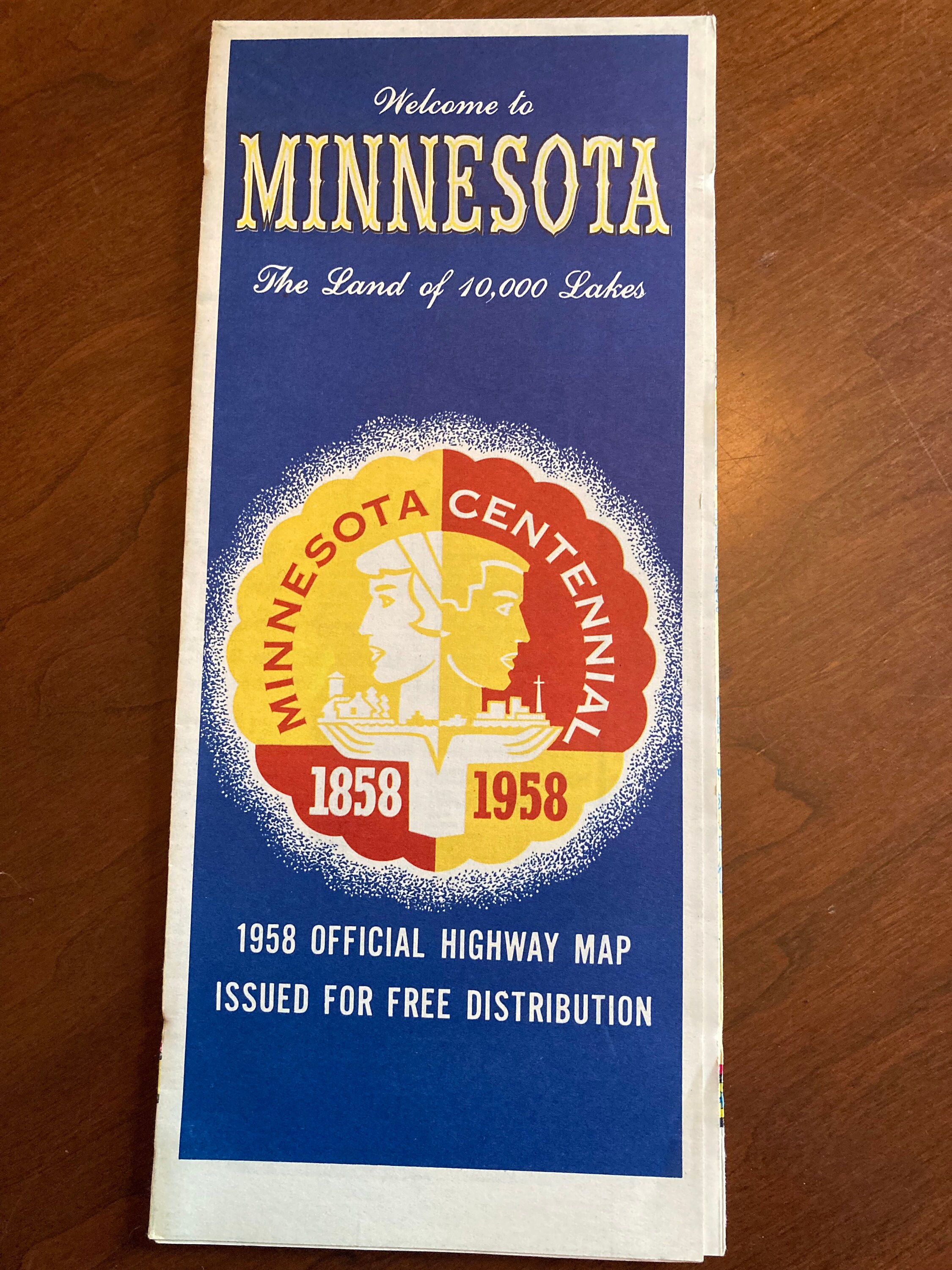 Vintage State-issued Highway Maps From the 1950s - Etsy