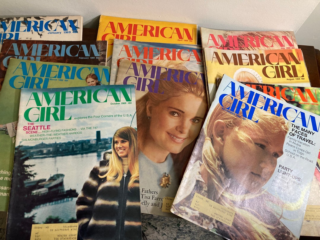 1969 American Girl Magazines - Etsy