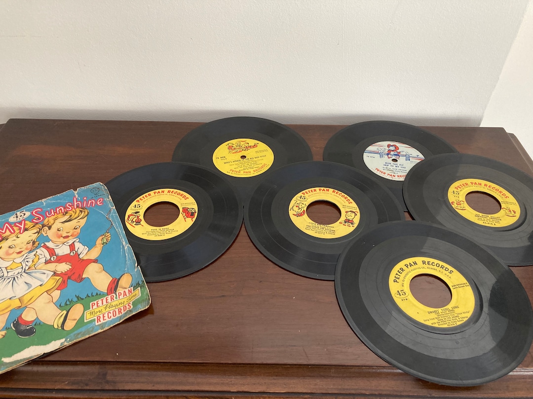 Peter Pan Children’s 45 RPM and 78 RPM Records From 1950s - Etsy
