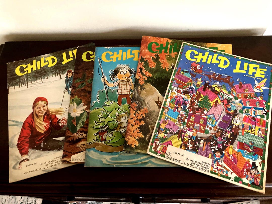 Child Life Magazine, 1972 - Etsy
