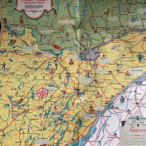 1940s Canadian Maps - Etsy