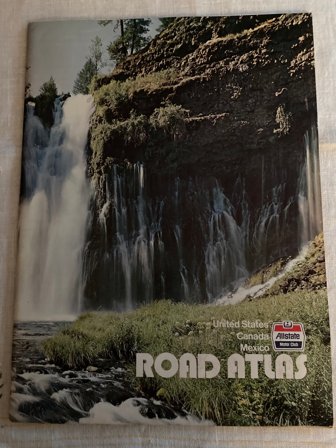 Vintage Allstate Motor Club Road Atlases From 1973, 1975, 1976, and ...