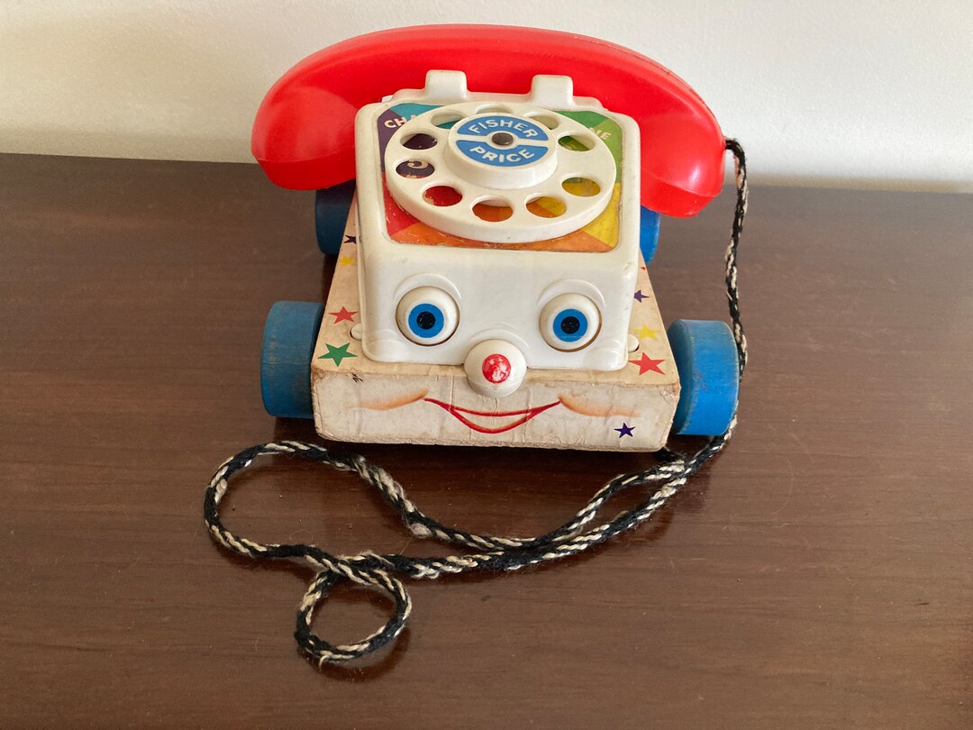 Vintage Fisher-price Chatter Telephone 1963 - Etsy
