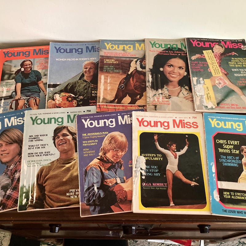 1976 Girls Magazine - Etsy