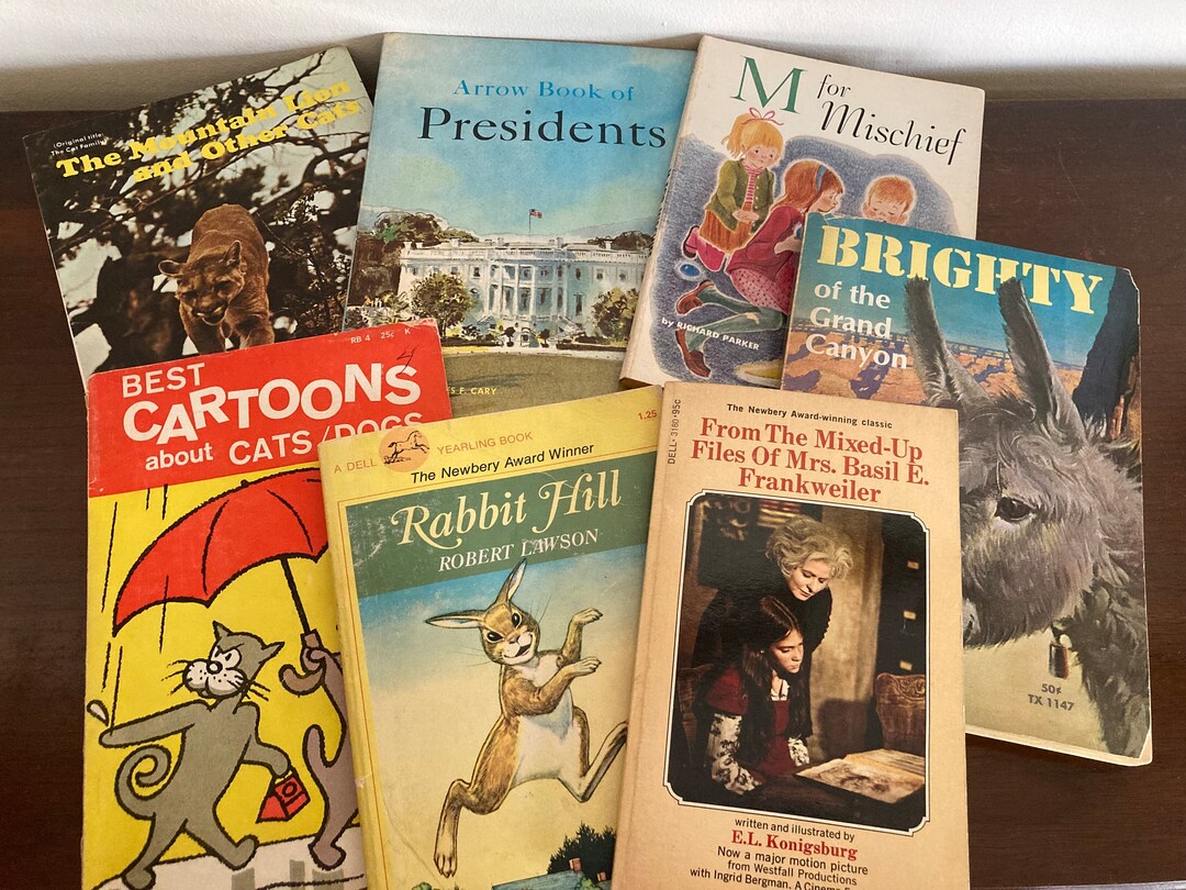 Vintage Kid’s Paperbacks From 1960s and 1970s - Etsy