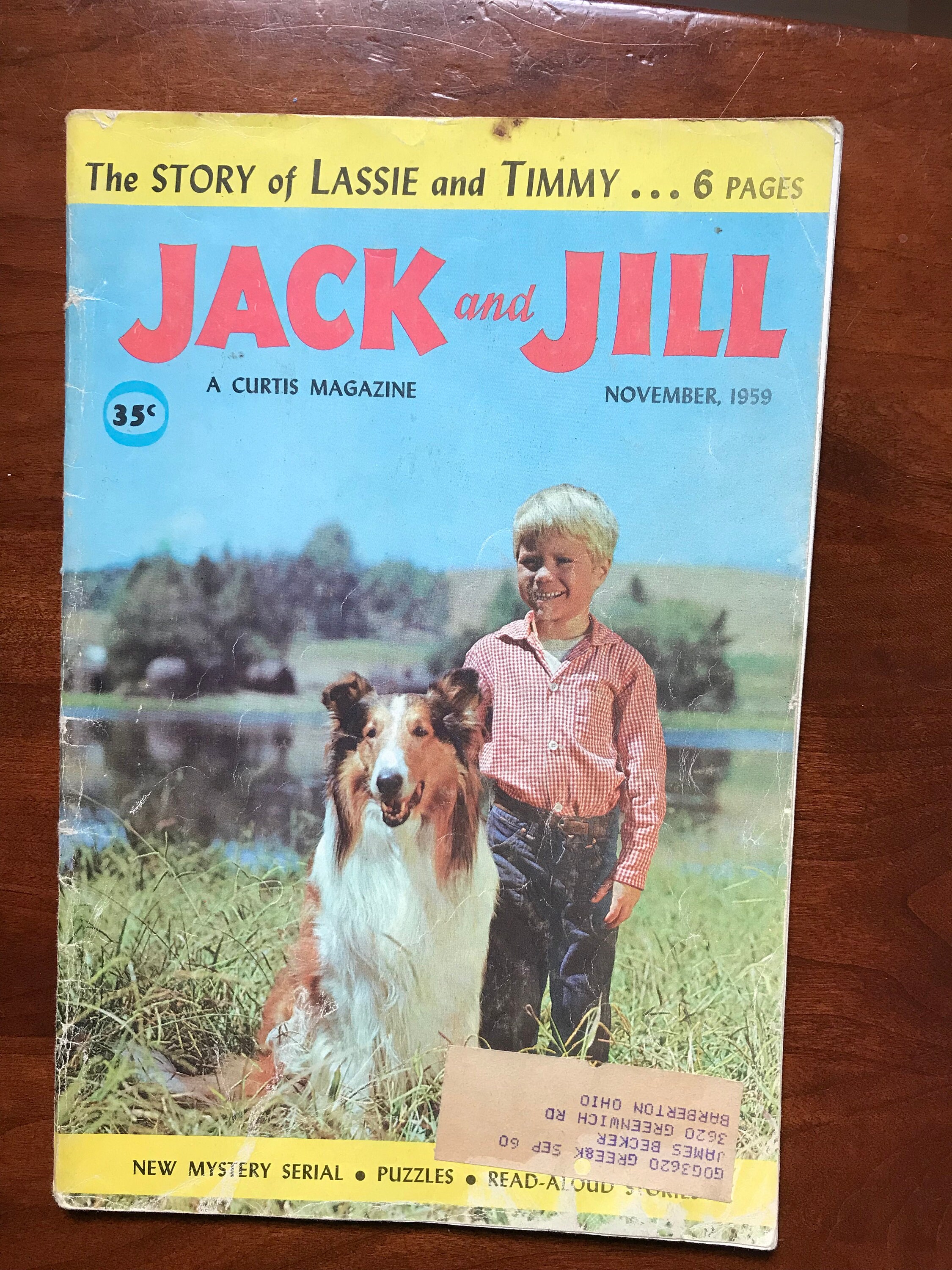 Jack and Jill Magazines From 1959 1960 - Etsy