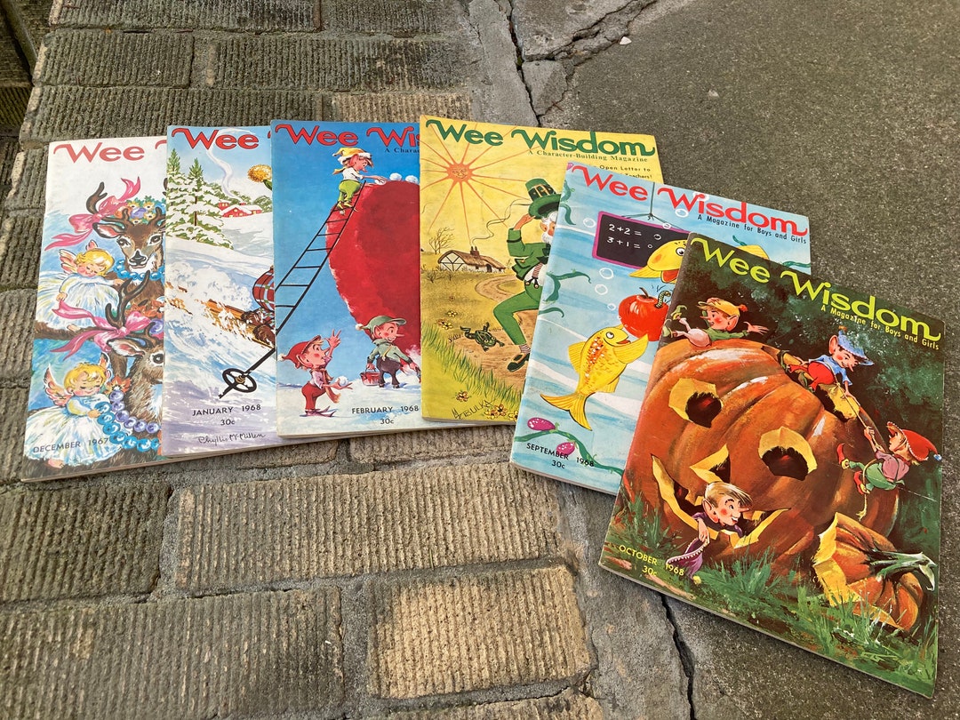 Wee Wisdom Magazine From 1967-1968 - Etsy