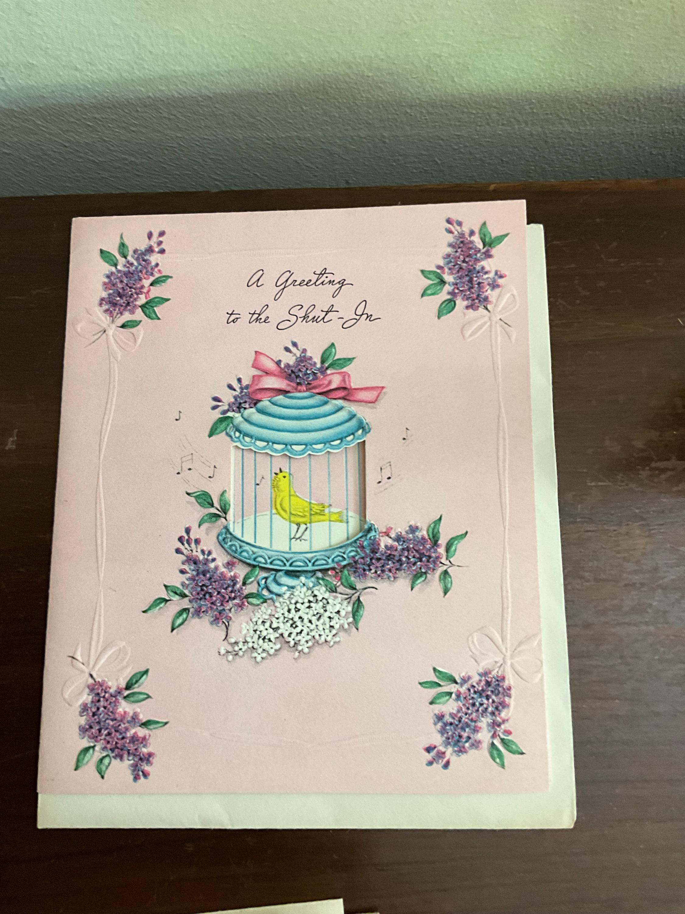 Vintage Unused Get-well Cards From the 1940s and 1950s - Etsy