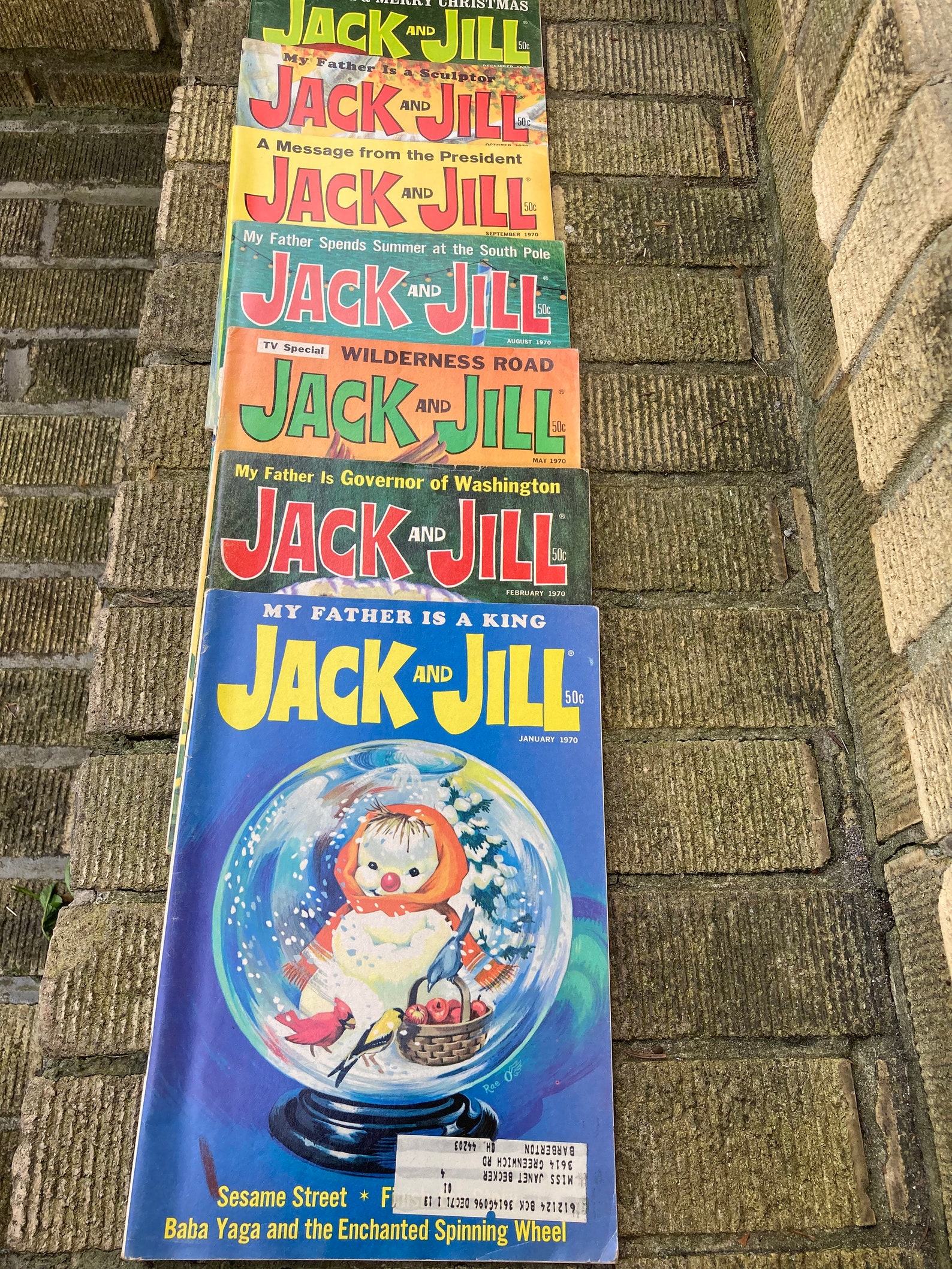 1970 Jack and Jill Magazines - Etsy