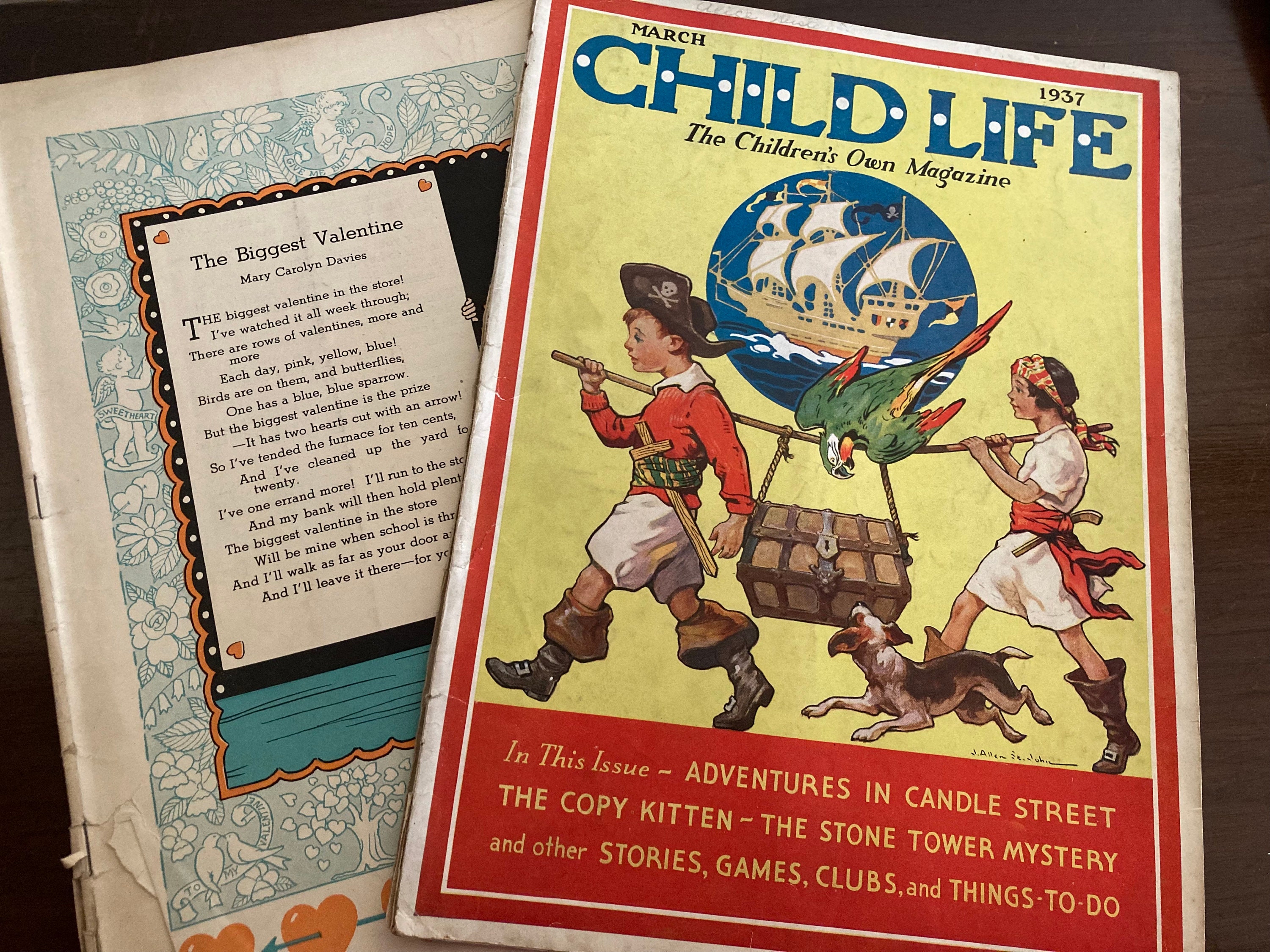 1936-37 Child Life Magazines - Etsy