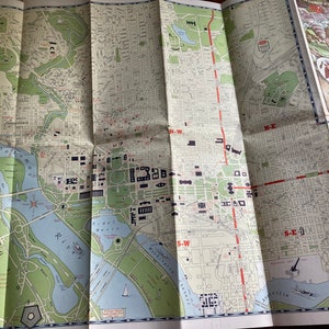 AAA Road Maps 1960s Southeastern States, Washington DC - Etsy