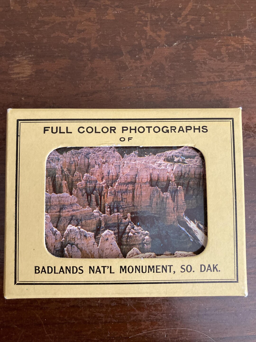 Souvenir Photo Collection From Badlands National Monument, 1969 - Etsy