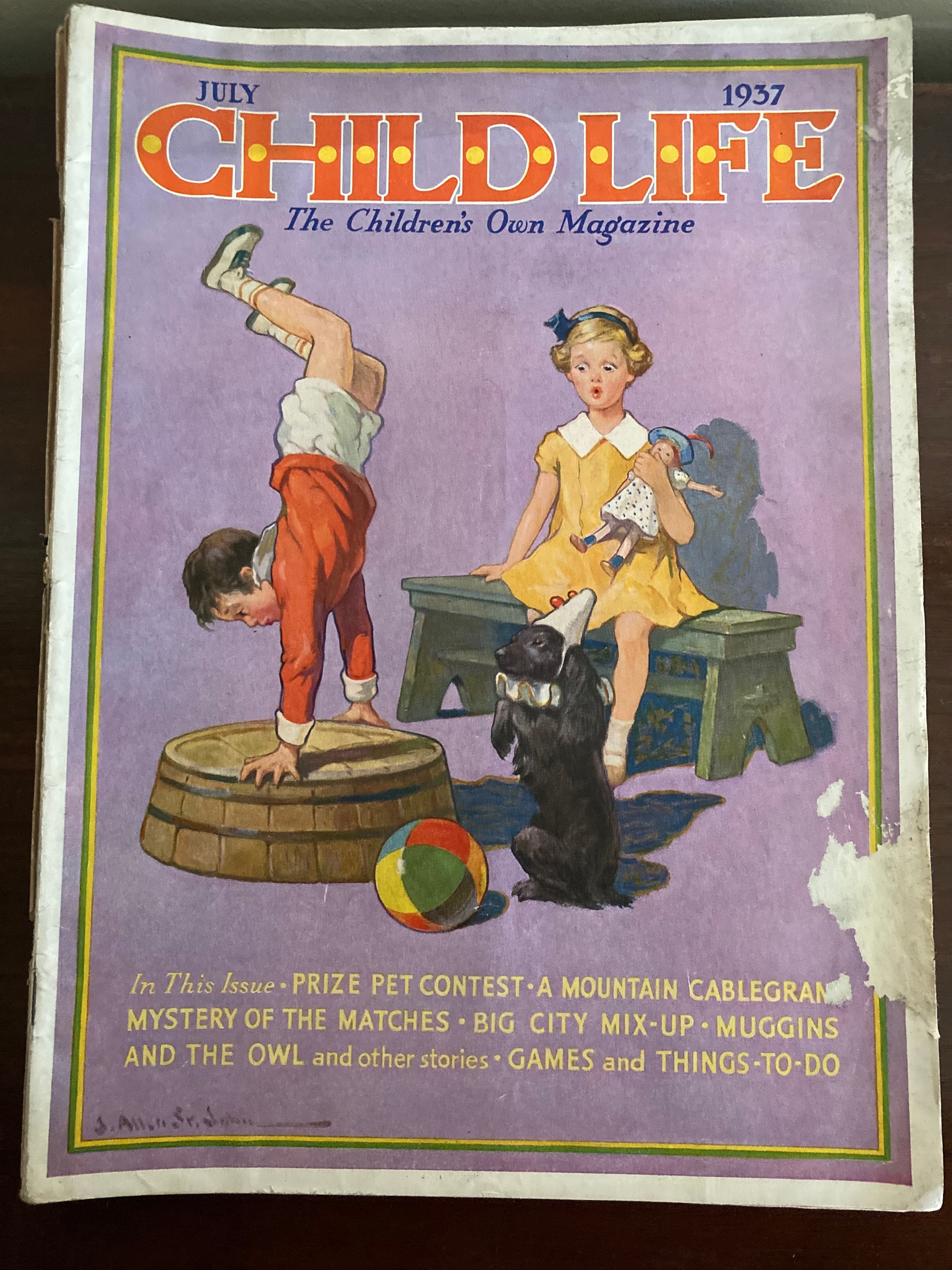 1936-37 Child Life Magazines - Etsy