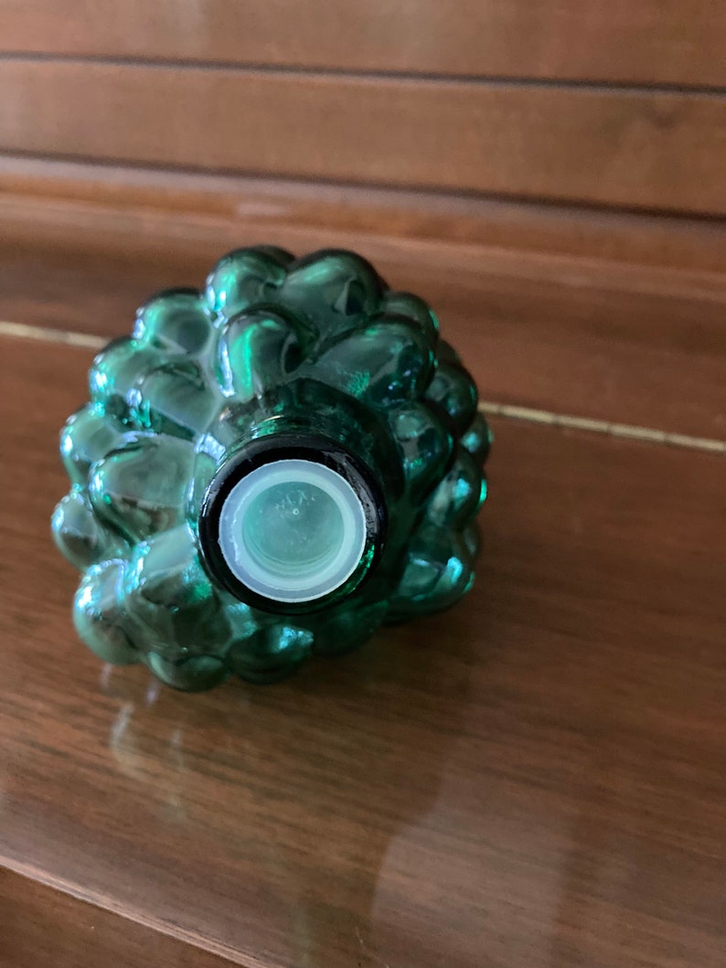 1960s Green Glass Grape Flask From Italy - Etsy