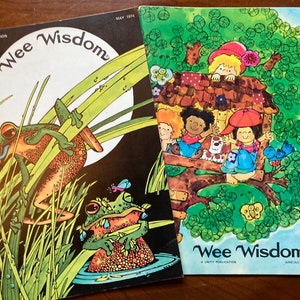 Wee Wisdom Magazine 1974, 10 Issues - Etsy