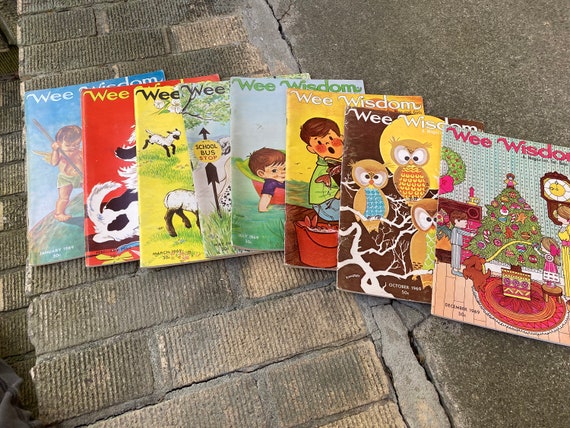 Wee Wisdom Magazine for Children 1969 - Etsy