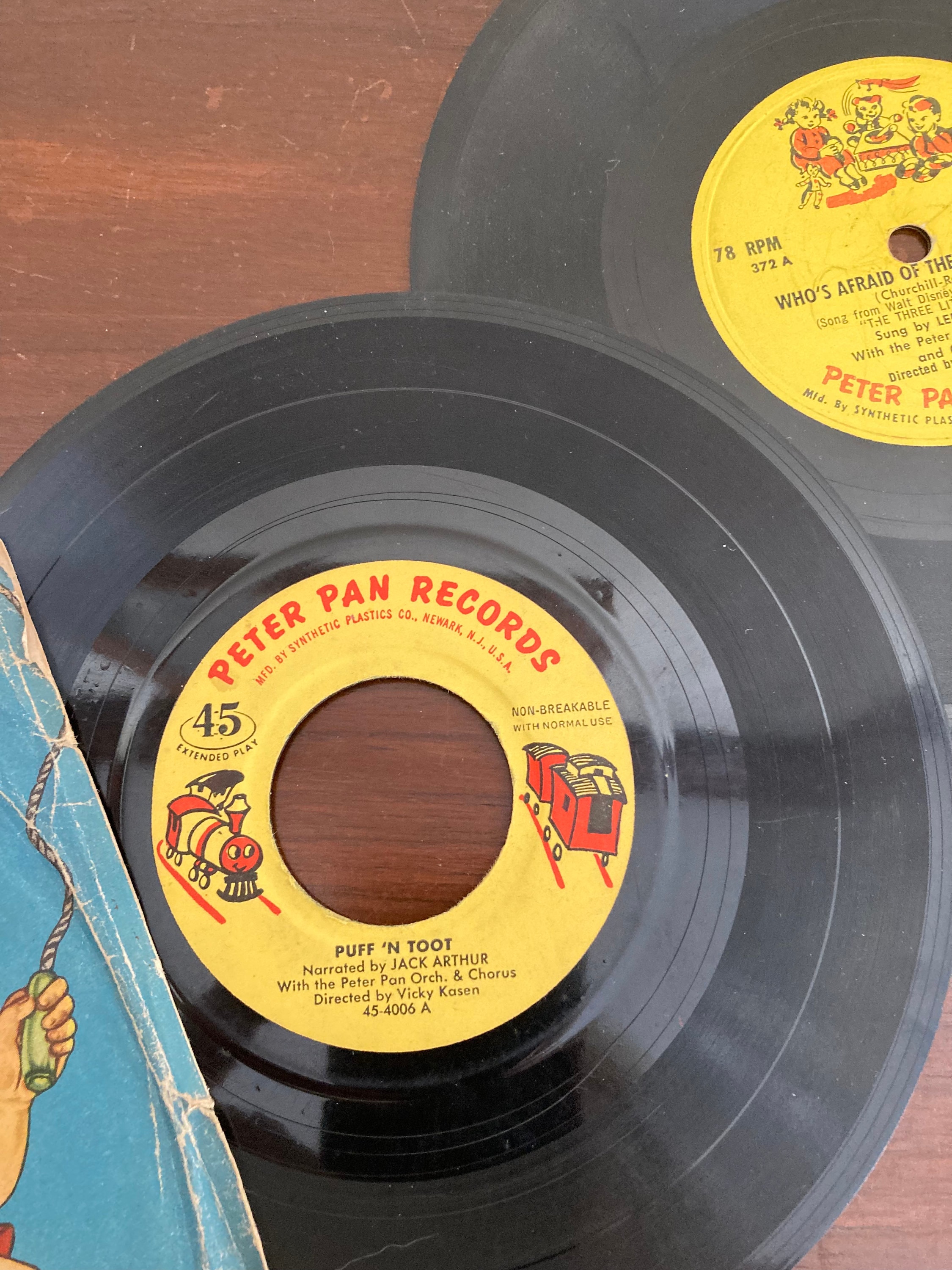 Peter Pan Children’s 45 RPM and 78 RPM Records From 1950s - Etsy