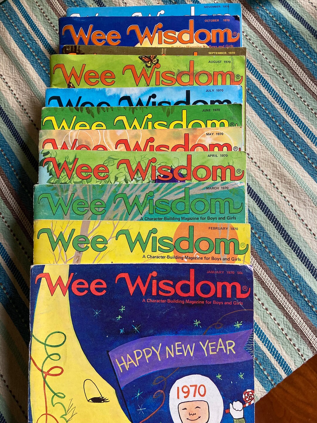 Wee Wisdom Magazines 1970 - Etsy