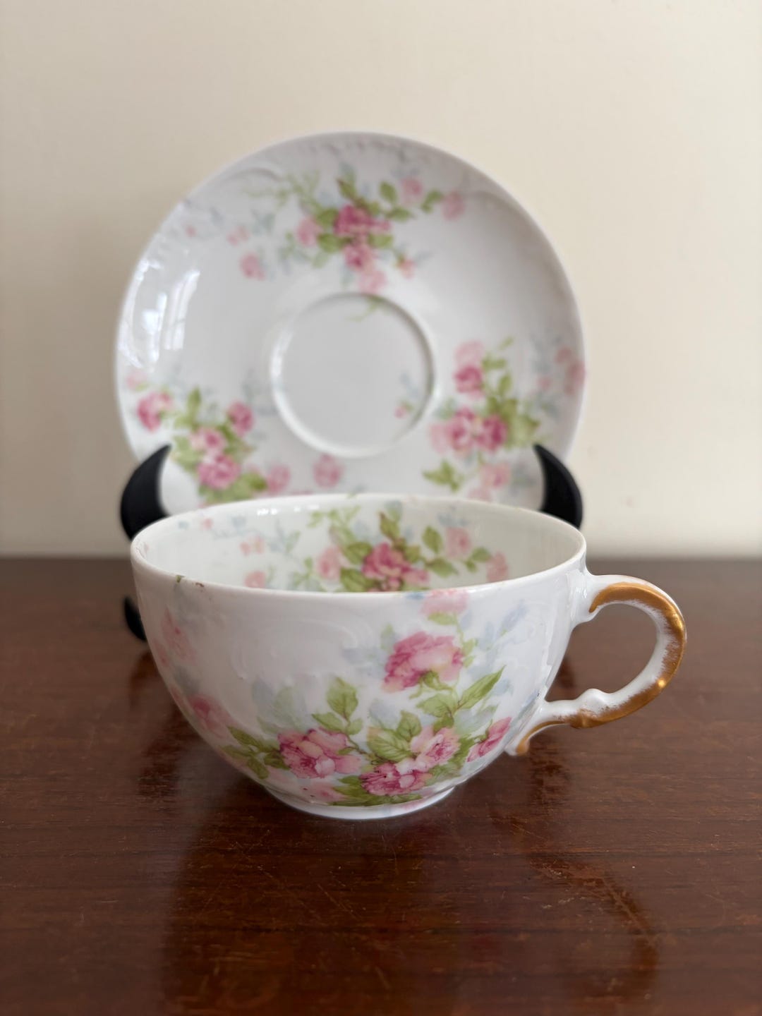 Theodore Haviland Limoges Cup and Saucer, Schleiger ? - Etsy