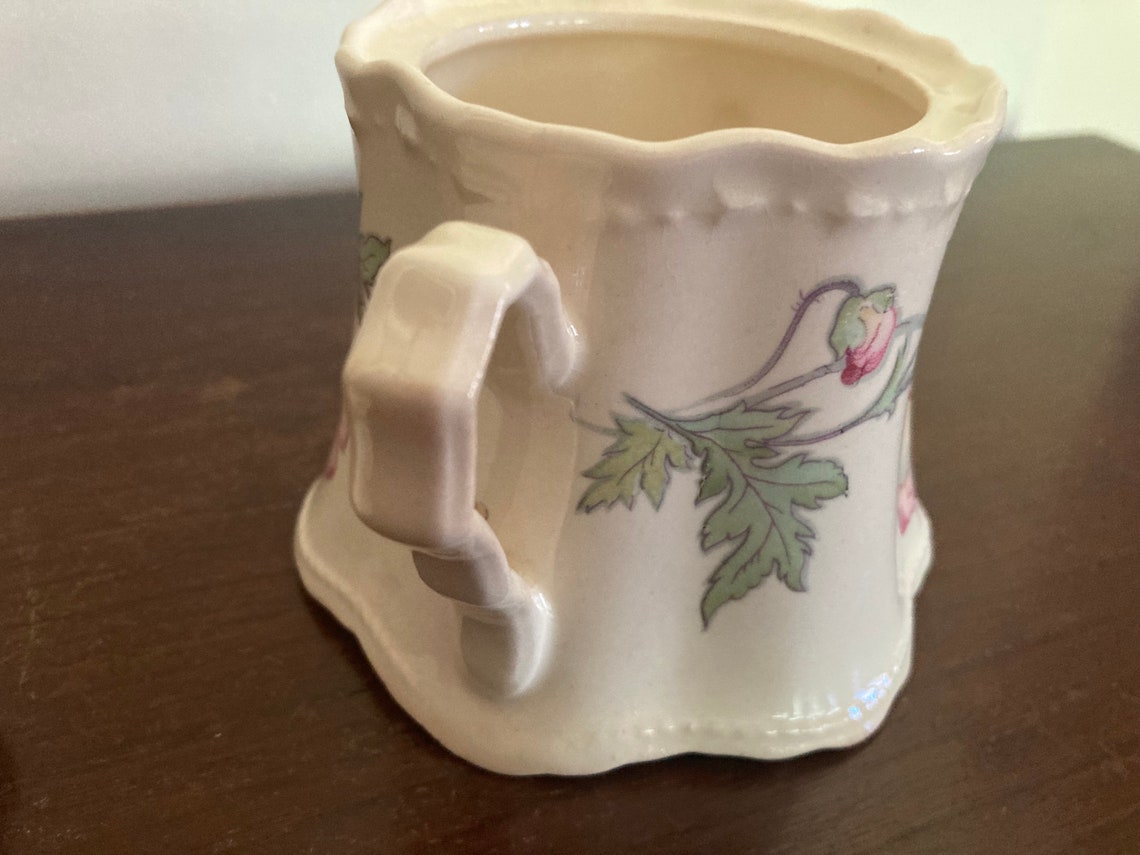Vintagesugar Bowl, Crooksville China Co., James California Poppy ...