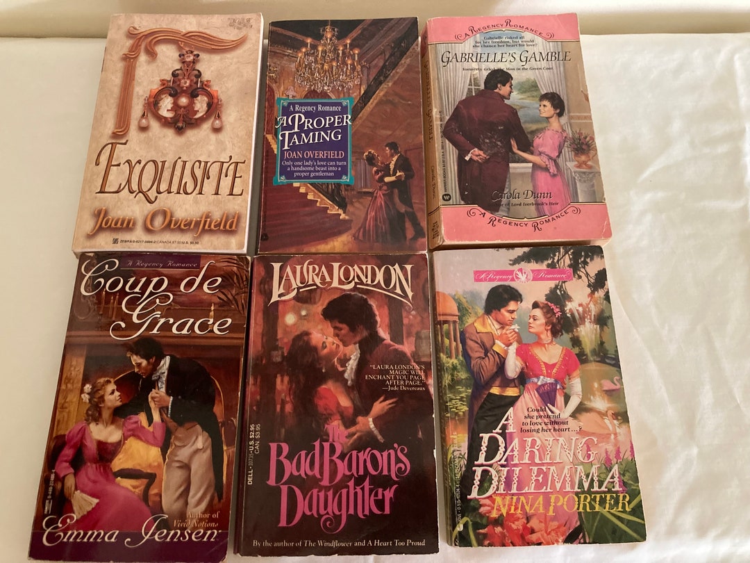 Random Regency Romance Paperbacks, 1970s-1990s - Etsy