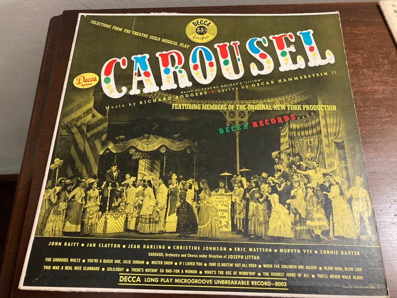 Vintage Broadway Original Cast Recordings, 3 Iconic Shows - Etsy