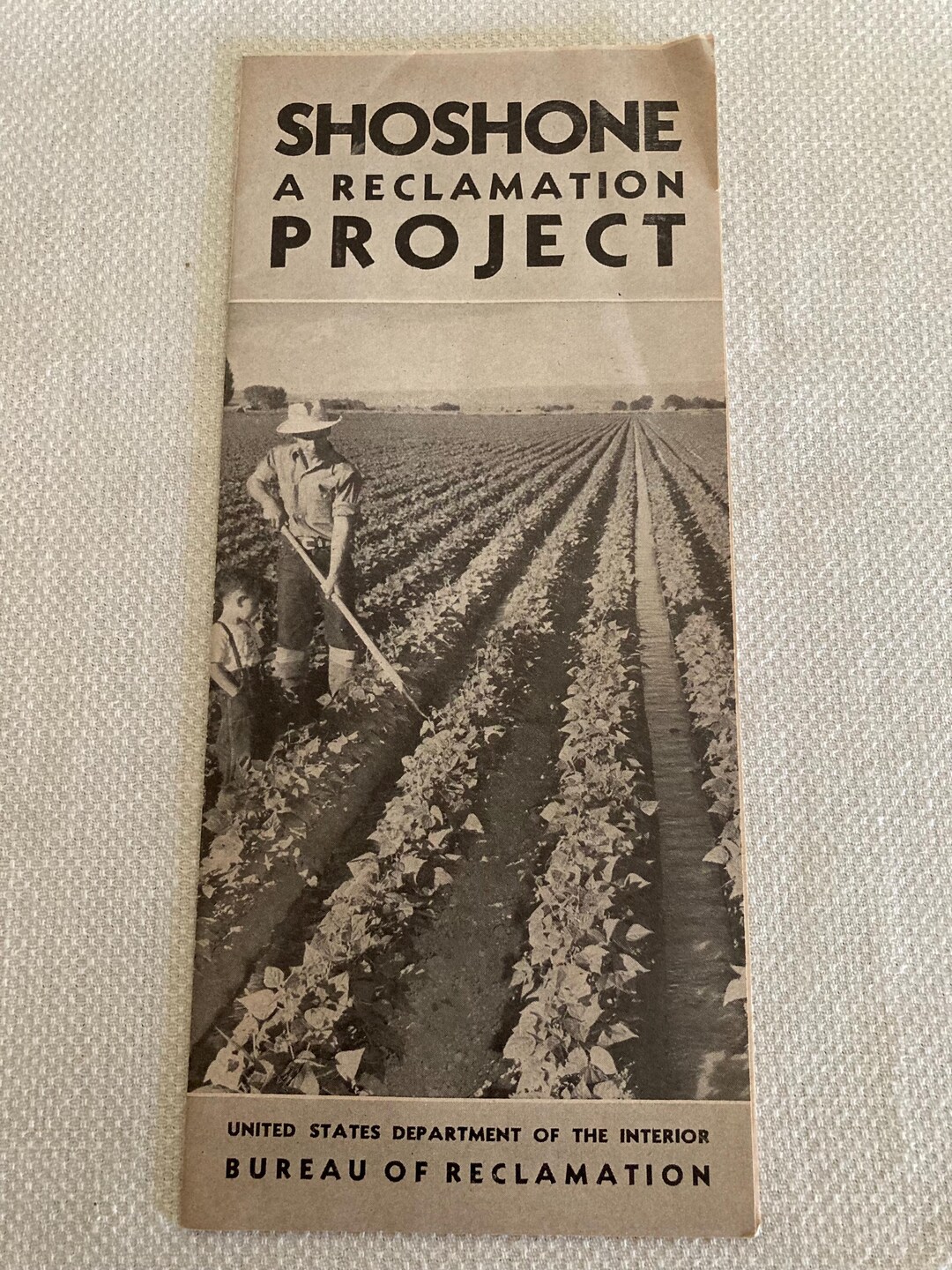 Shoshone Dam Flyer From 1950s - Etsy