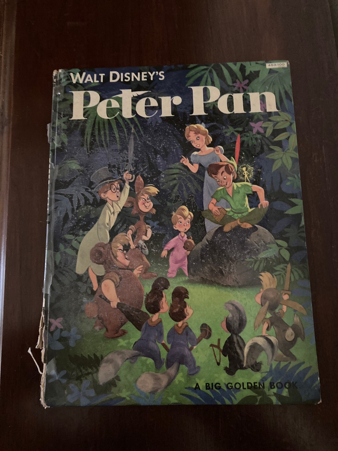 Walt Disney’s Peter Pan - Big Golden Book From 1952 - Etsy