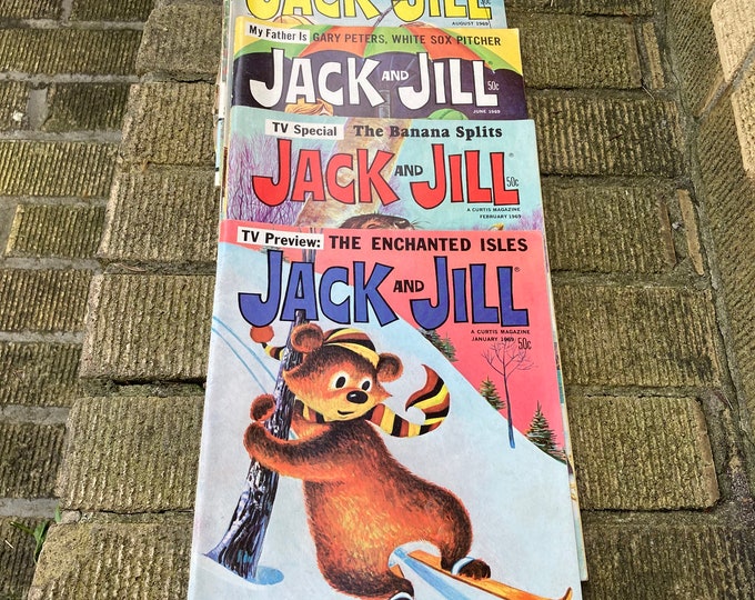 Jack and Jill Magazines 1969 - Etsy