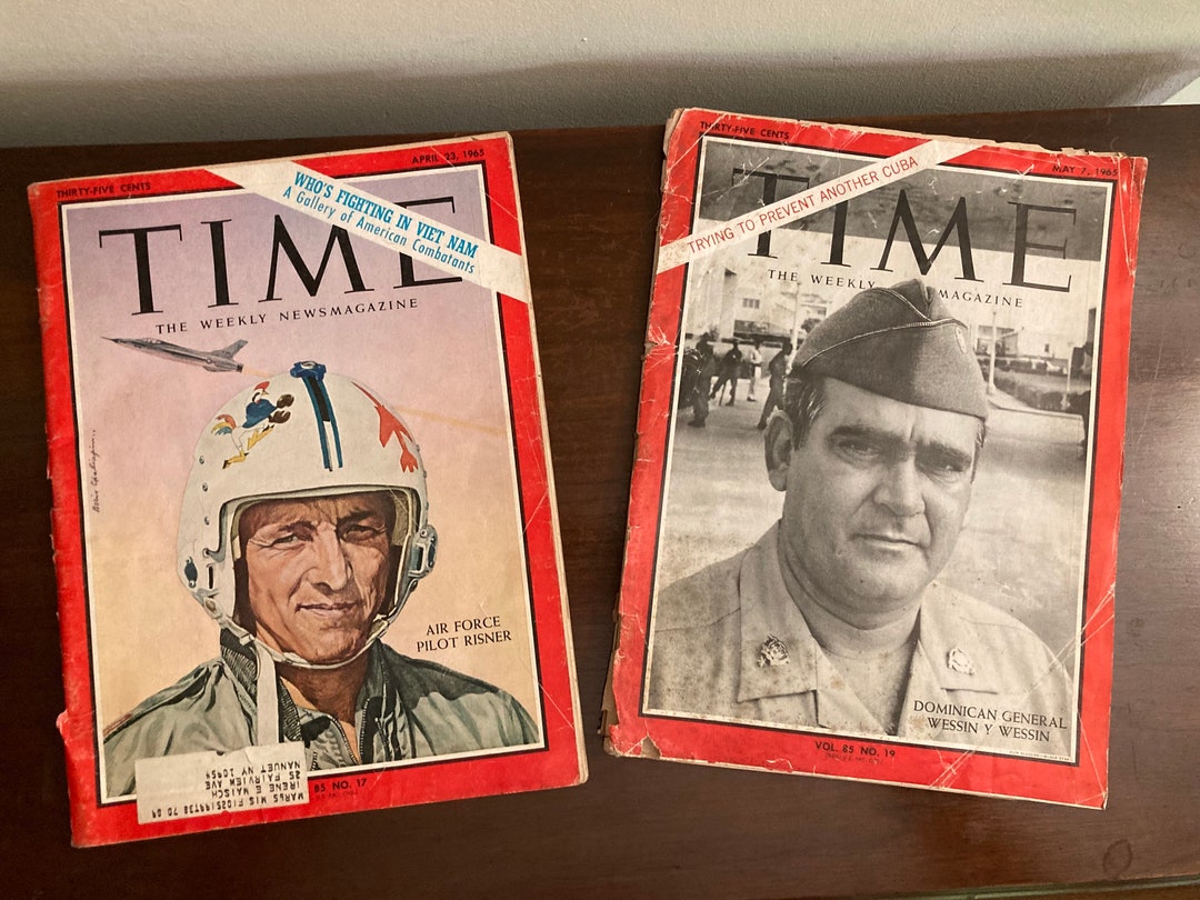 Time Magazine 1965, April 23 and May 7 - Etsy