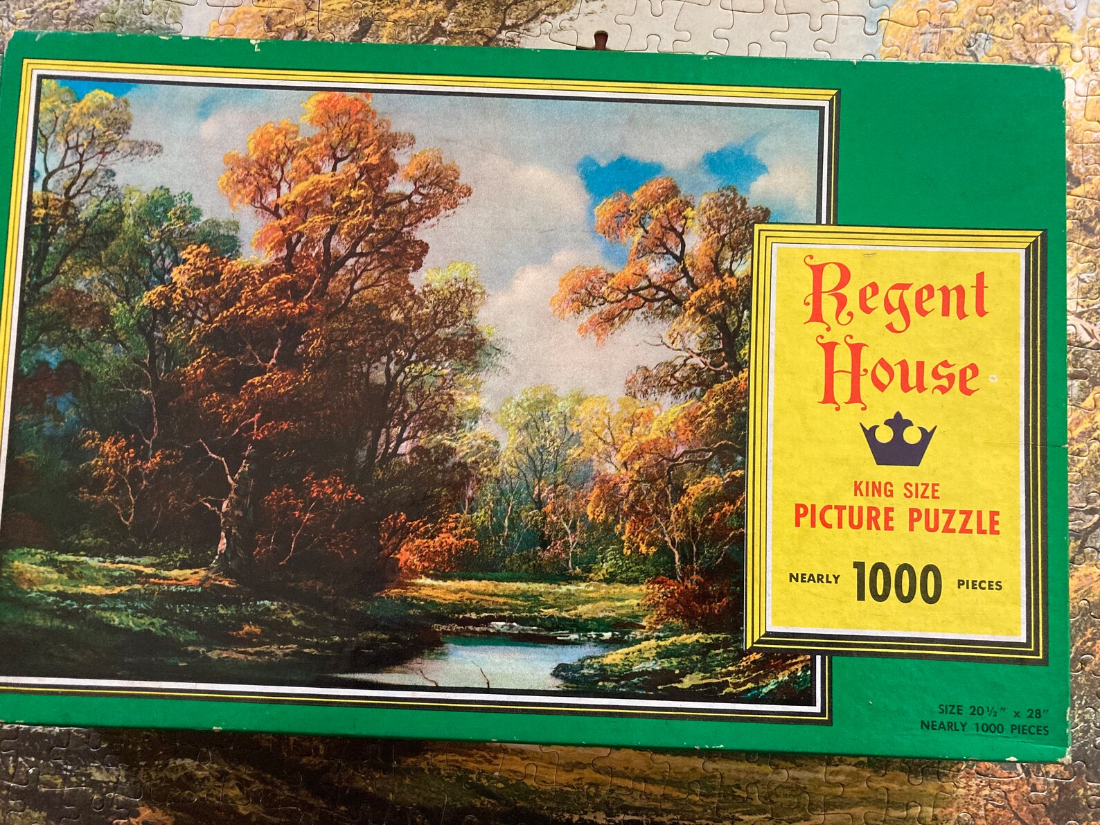 Regent House Picture Puzzle - Summer Retreat - Almost 1000 Pieces - Etsy