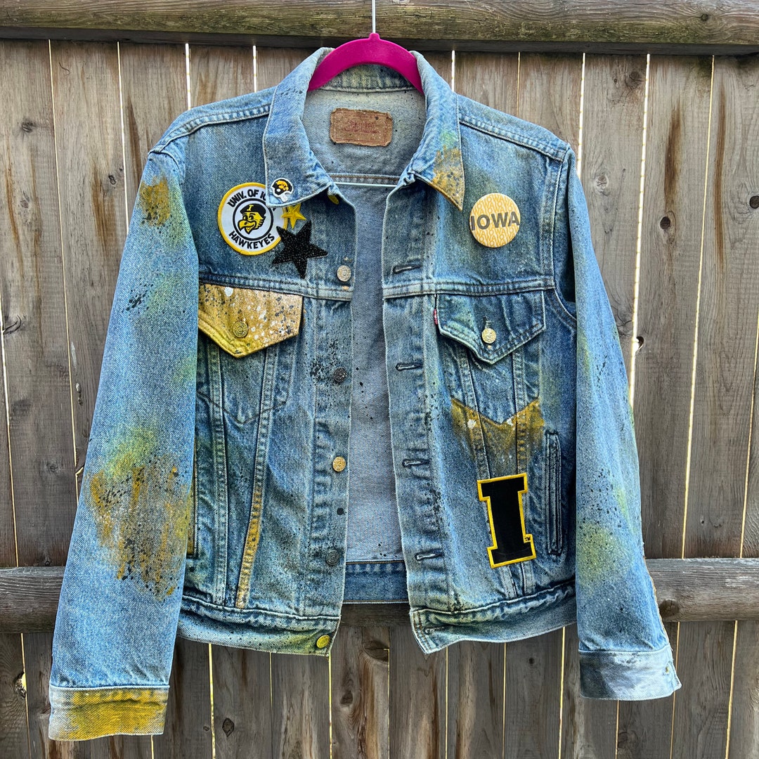 Ultimate Fan Collection: Denim Jacket Reimagined University of Iowa ...