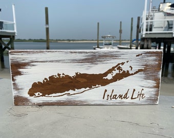 Long Island Wooden Sign - Etsy