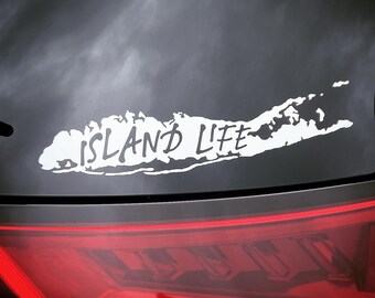 Long Island New York Stickers Set of 2 - Etsy