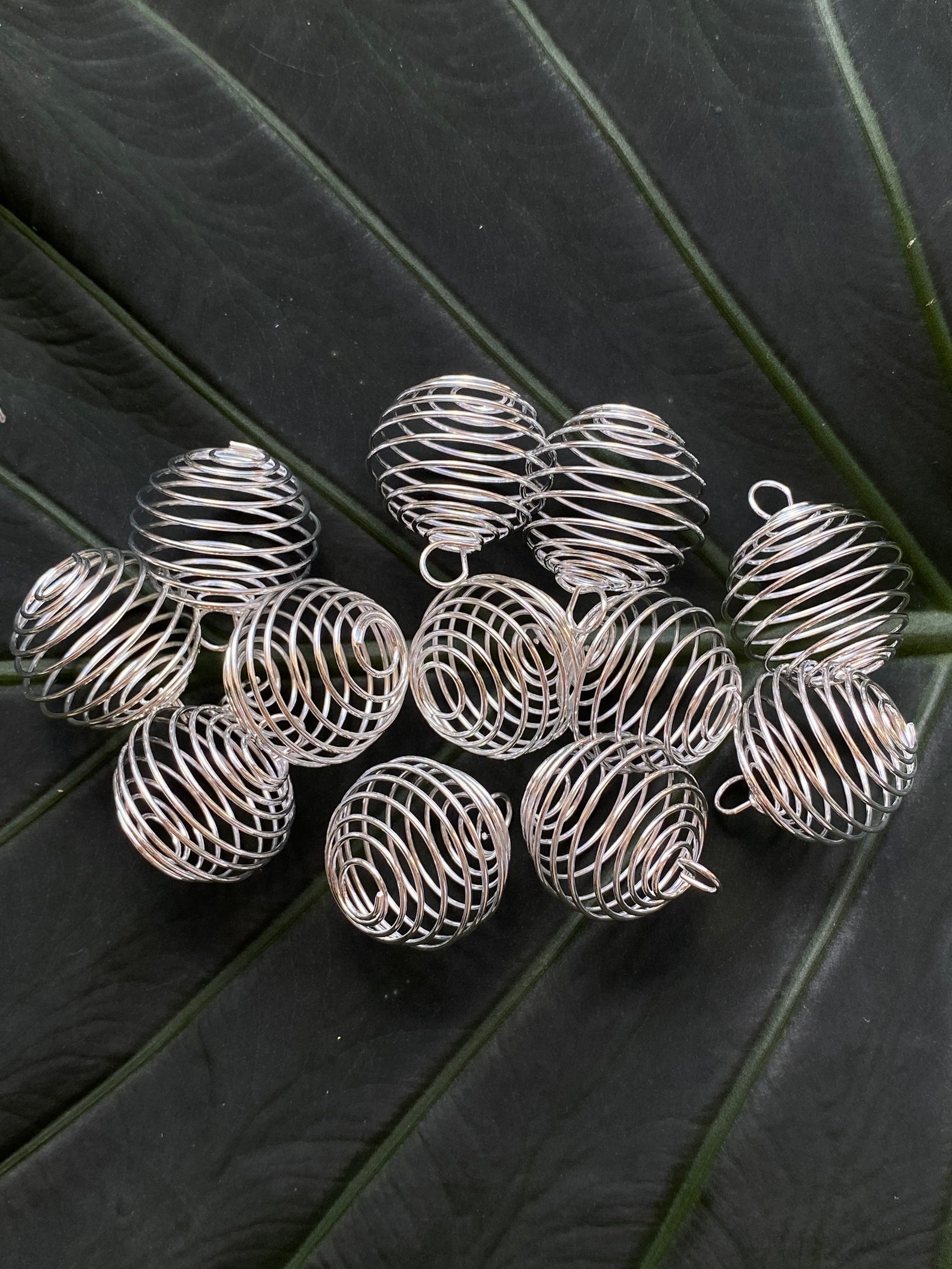 Crystal Cage Cage Pendant Cage Crystal Holder - Etsy